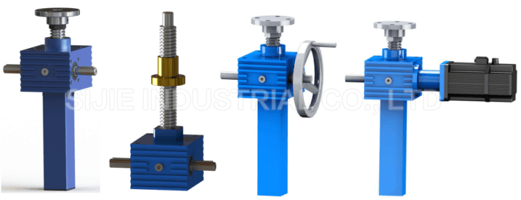 5KN Worm Gear Screw Jack, Manual Worm Gear Screw Jack Manufacturer ...